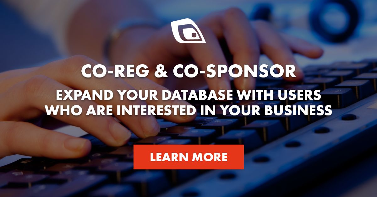 Co-registration and co-sponsoring: get new leads!